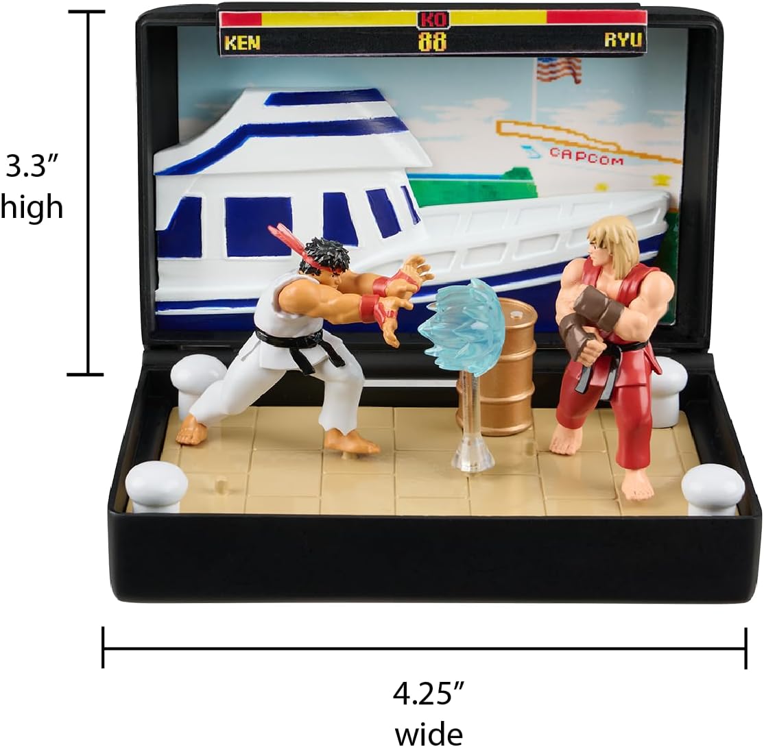 Wilder Console Heroes Mega Drive Super Steet Fighter 2 Diorama ...